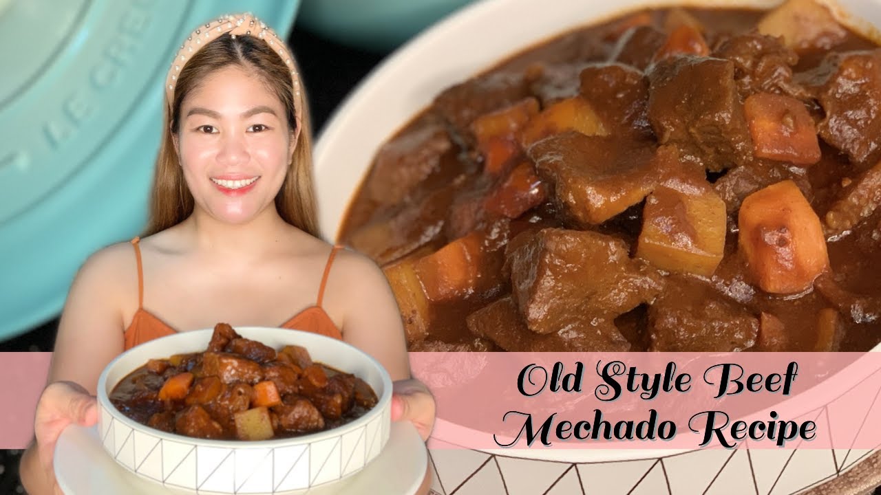 OLD STYLE BEEF MECHADO RECIPE | By Connh Cruz - YouTube