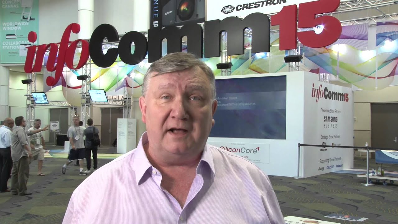 AV Magazine's Editor, Clive Couldwell at InfoComm15 - YouTube