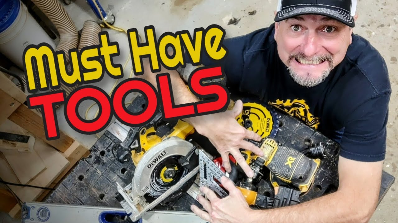 Must Have Woodworking Tools for DIY Beginners - YouTube