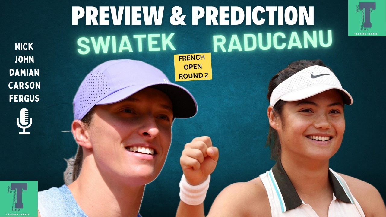 Iga Swiatek vs Emma Raducanu | French Open 2025 | Round 2 Preview ...
