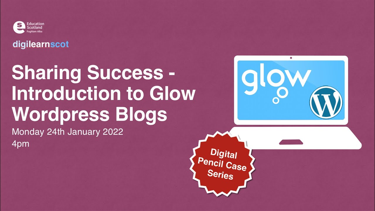 Sharing Success: Introduction to Glow Blogs - YouTube