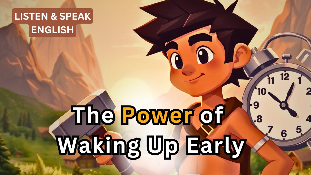 THE POWER OF WAKEUP EARLY MORNING | English Story With Subtitle - YouTube