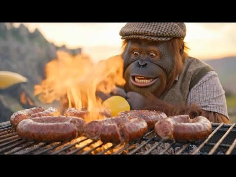Afyon'da Sucuk Mangal Krizi! Gurme Çarlı Tarihi Lezzetin İzinde! 🐒🏍️ #food #keşfet #yemek