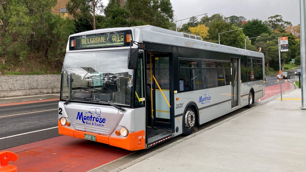 Montrose Bus 2 Mercedes Benz O405NH, Custom Coaches "550" - YouTube