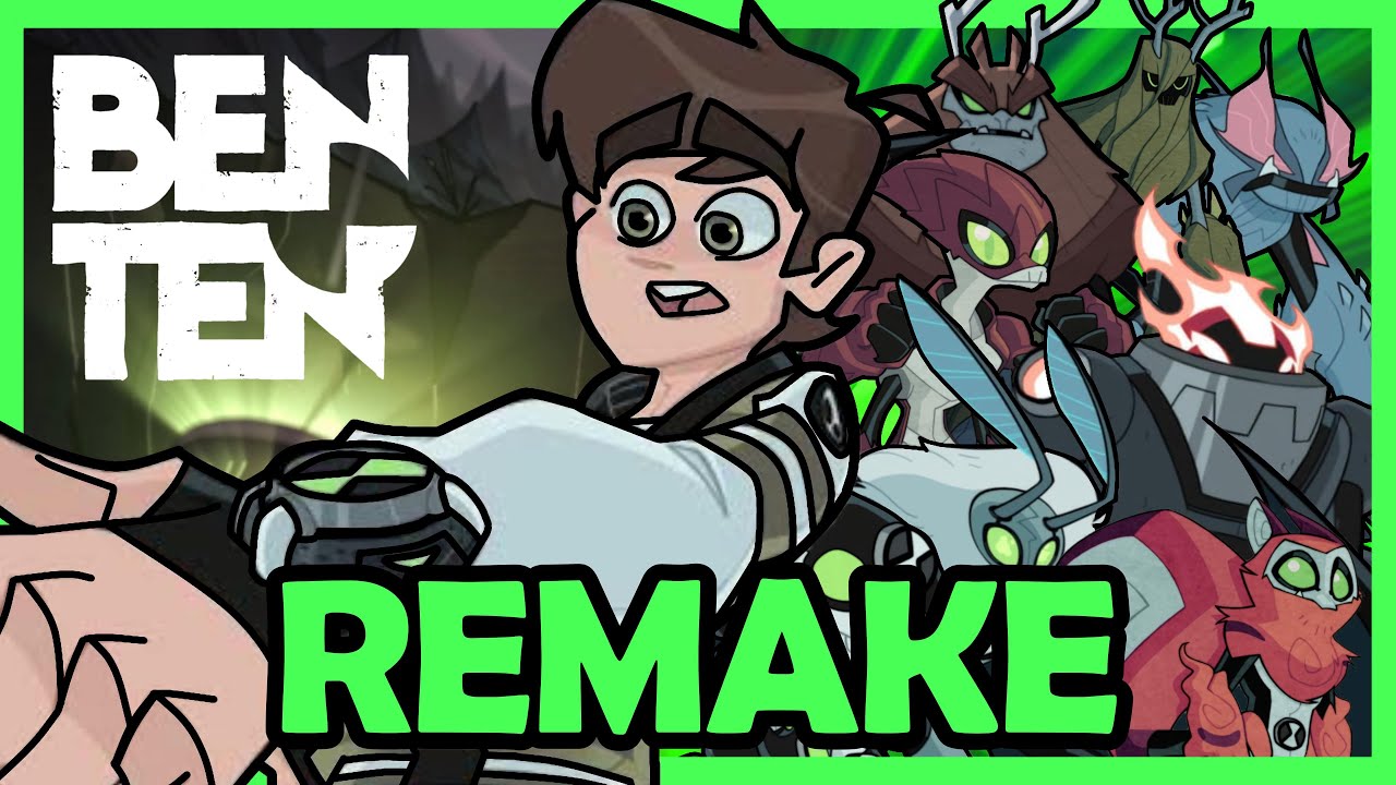 O REMAKE DE BEN 10 COM NOVOS ALIENS ORIGINAIS COM CONCEITOS ÚNICOS E ...