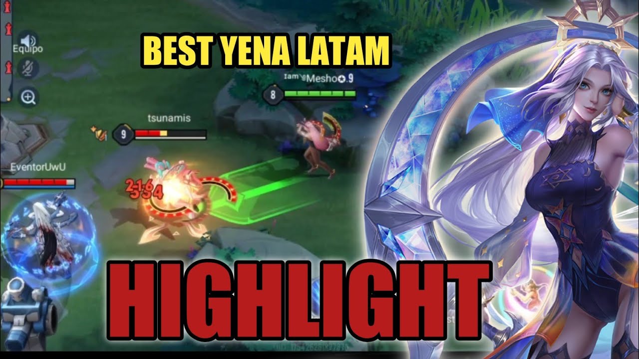 BEST YENA LATAM Edit Highlight ️‍🔥🔝 | AoV | 傳說對決 | RoV | Liên Quân ...