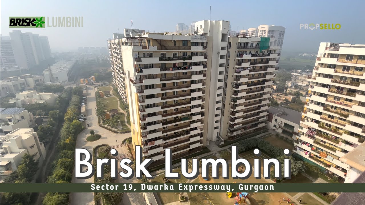 Brisk Lumbini in Sector 109, | Layout 2177sq.ft 3 BHK + Servant | Dwarka Expressway, Gurgaon ...