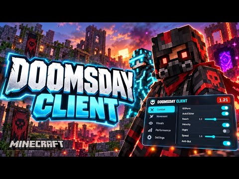 [UPDATED] Minecraft Hack | Minecraft Cheat | Doomsday Client 1.21.11 Free 2026 Working PC Setup