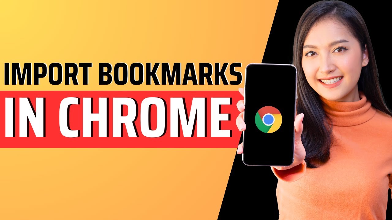 How to import bookmarks in chrome - Full Guide 2023 - YouTube