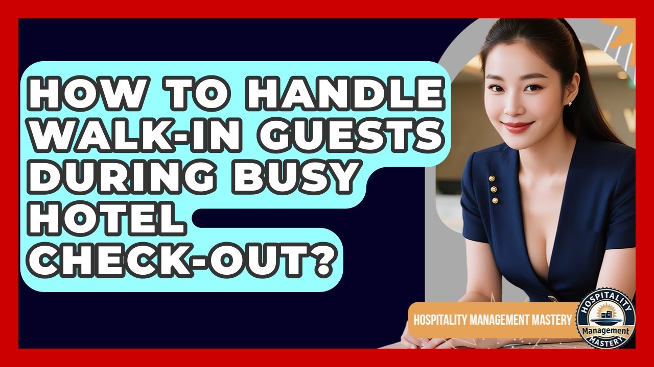 How To Handle Walk-in Guests During Busy Hotel Check-out? - Hospitality ...