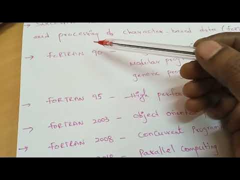 Lecture - 03 Concepts of FORTRAN Programming Language - YouTube