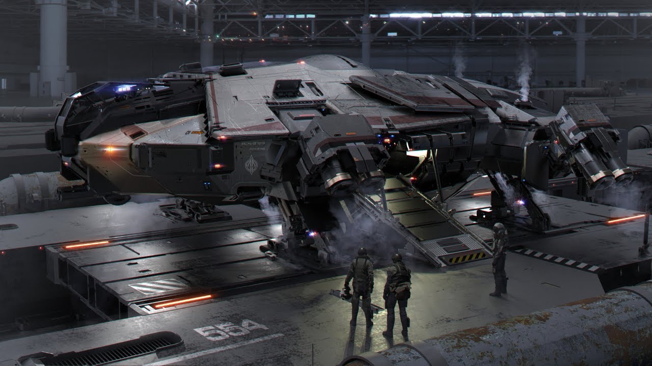 Star Citizen - Quick Review Of The Anvil Terrapin - YouTube