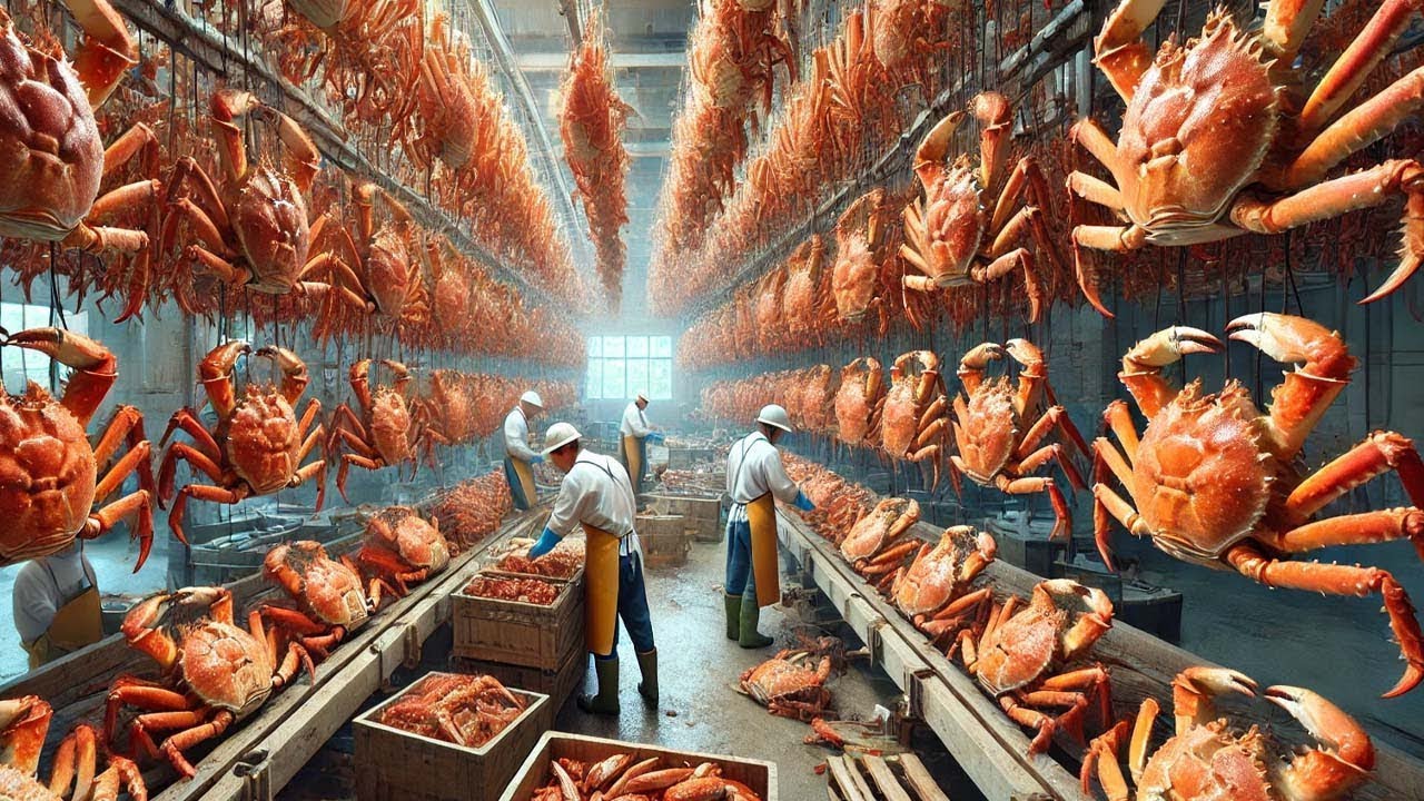 How to Process Millions of Tons of Animal Meat in Modern Factories ...