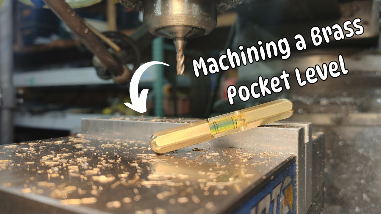 Building Brass Pocket Levels - YouTube