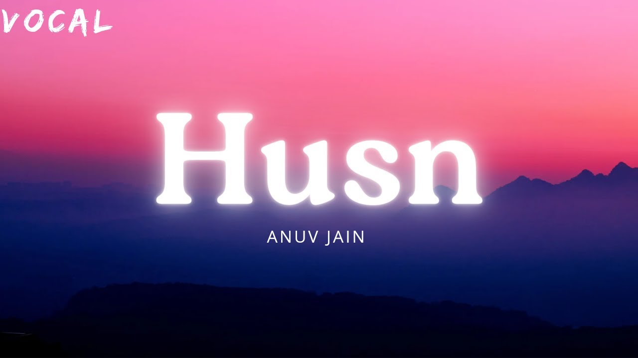 "Husn" by Anuv Jain. Song without music (vocal only). From Singers ...