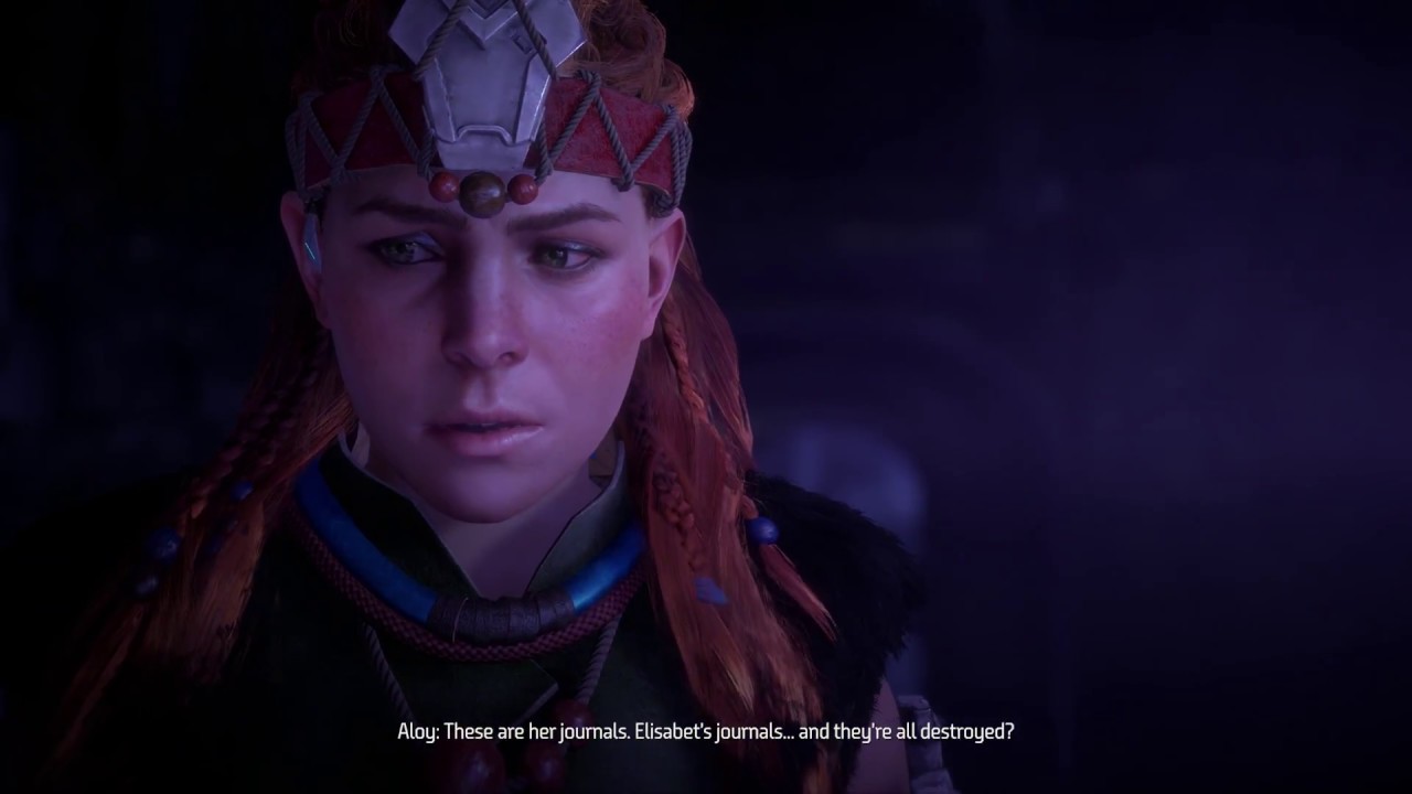 Horizon Zero Dawn playthrough part 101 - Elisabet Sobeck's Fate (holo ...