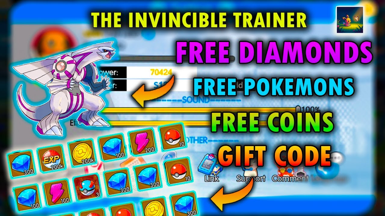 THE INVINCIBLE TRAINER GIFT CODE 🤩 - YouTube