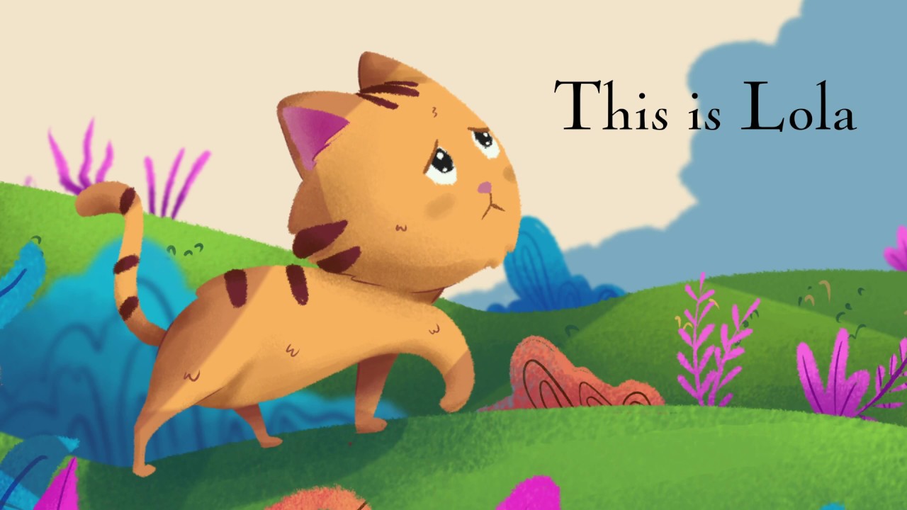 The Lonely Cat Children's picture book trailer. - YouTube