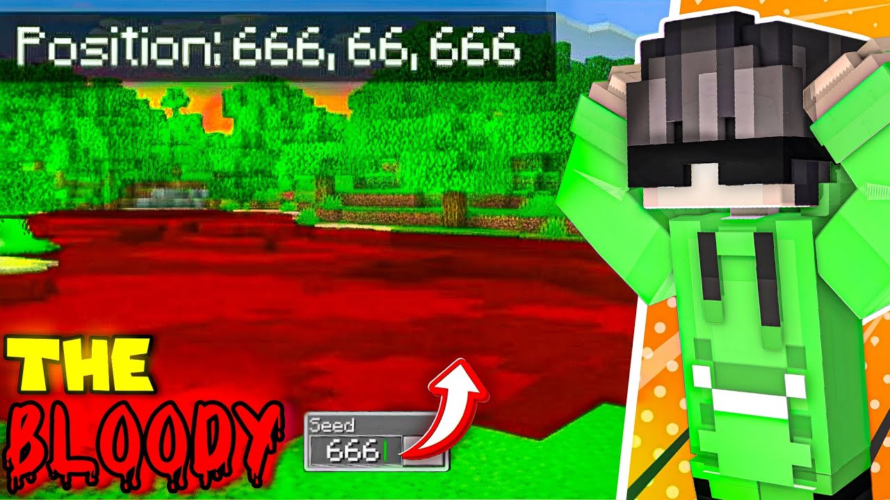 Top 3 minecraft horror seed I test minecraft scary seeds real or fake ...
