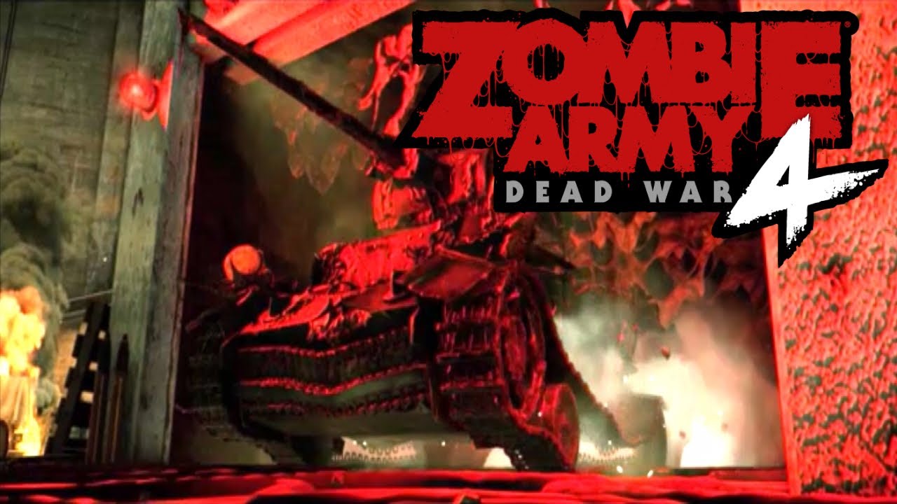 Second Zombie Tank Boss Fight Scene | Zombie Army 4: Dead War - YouTube
