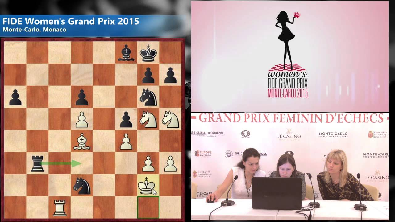 Round 10 Kosteniuk Alexandra (RUS) 1/2 - 1/2 Pogonina Natalija (RUS ...