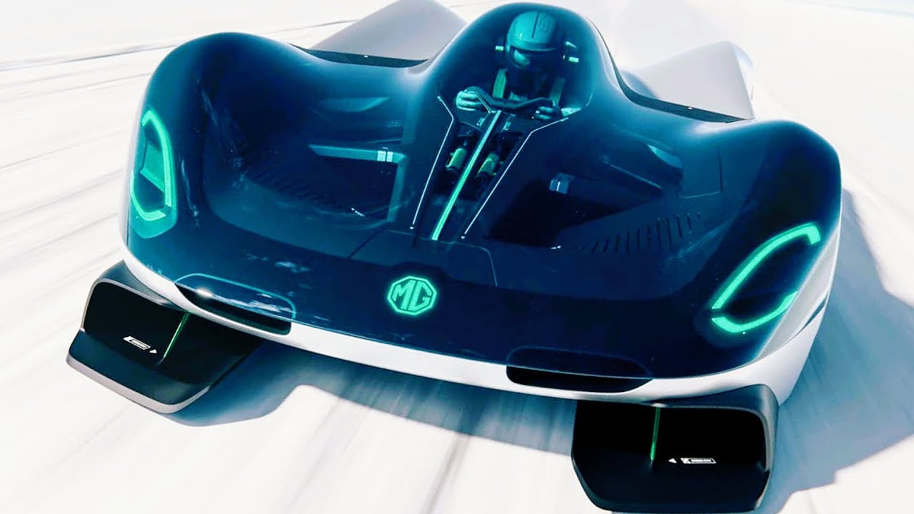 MG EXE181 Concept - New Electric Hypercar - YouTube