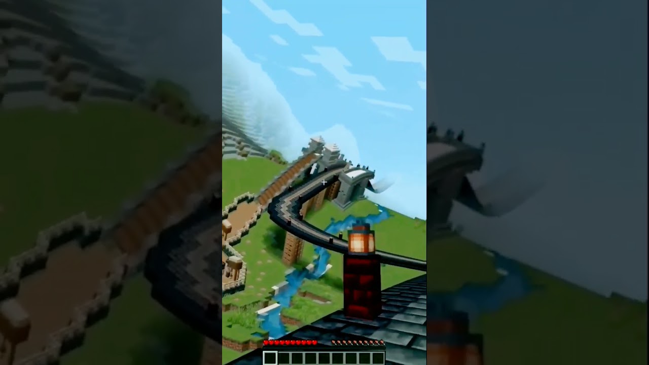 minecraft ride #shorts - YouTube