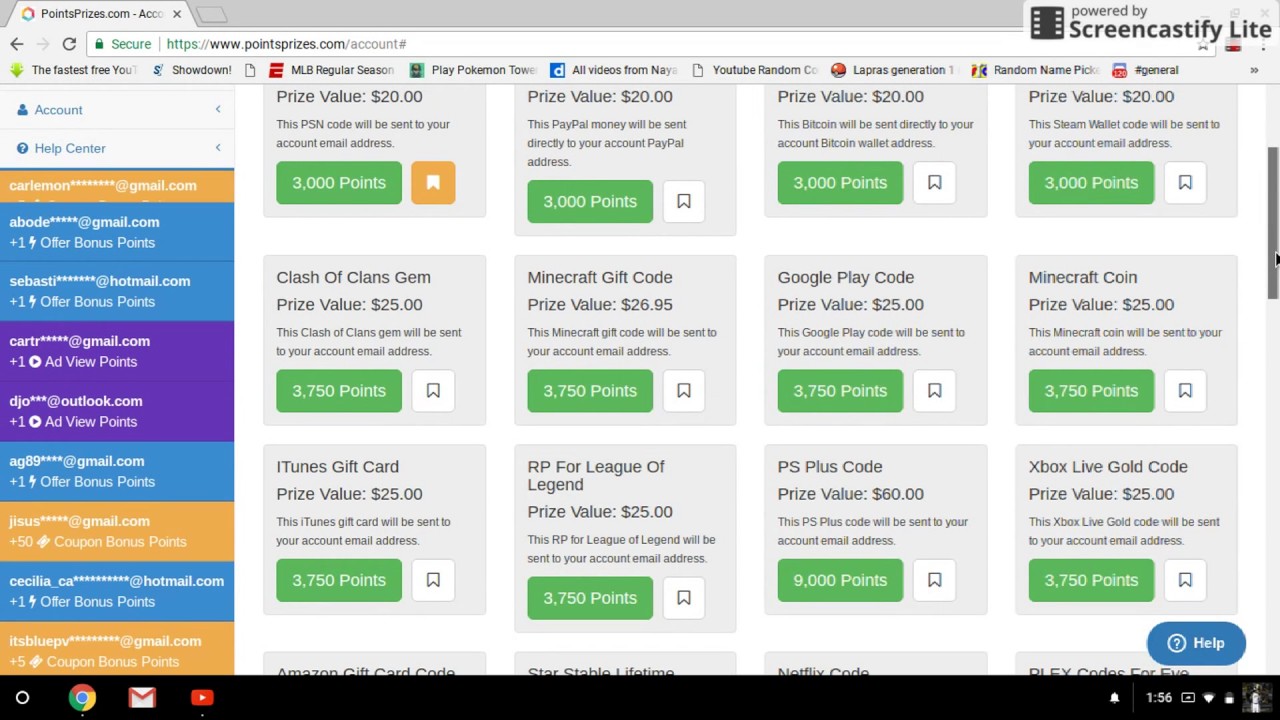 how to get free point money and some coupons - YouTube