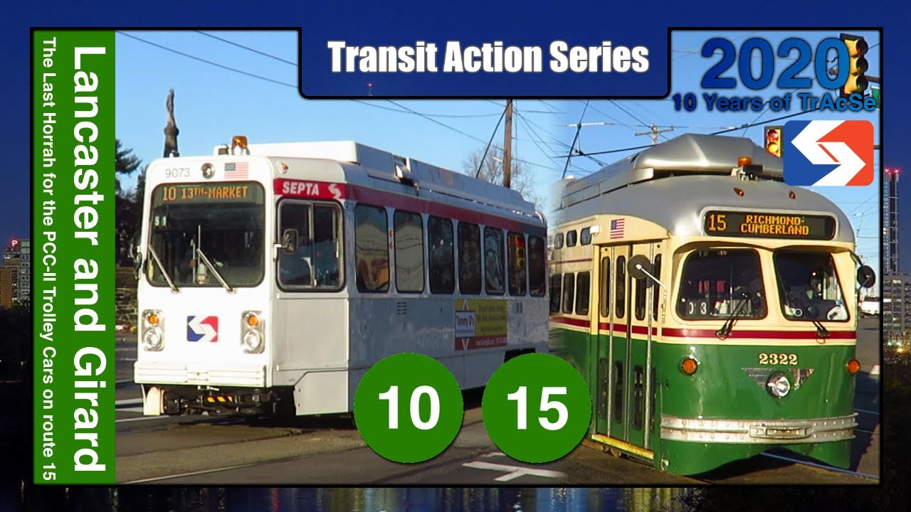 West Philadelphia, PA: Girard and Lancaster Avenues (Trolleys Meet ...