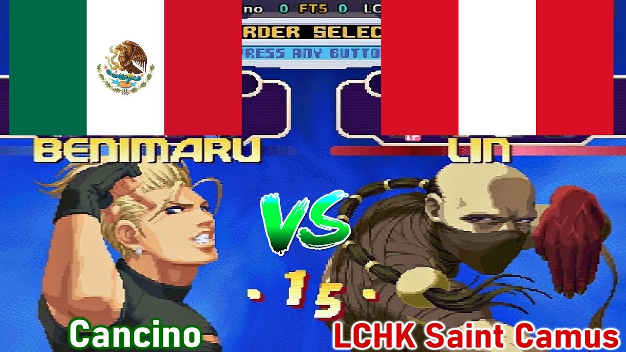 KOF 2000 - Cancino vs LCHK Saint Camus FT5 - YouTube