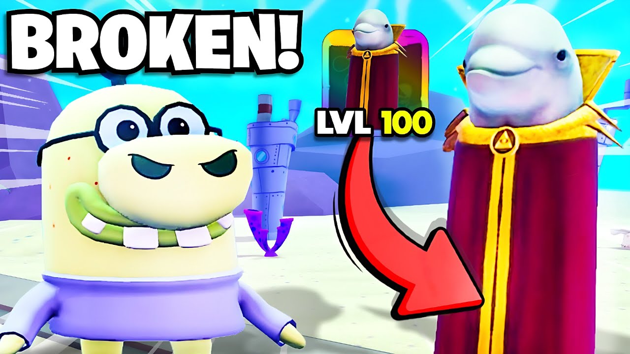 The NEW MYTHIC DOLPHIN is BROKEN! (SpongeBob Tower Defense) - YouTube