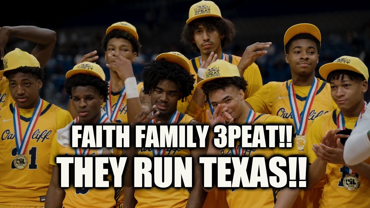 They Run Texas! Faith Family 3x State Champs in a Row 4A Texas UIL ...