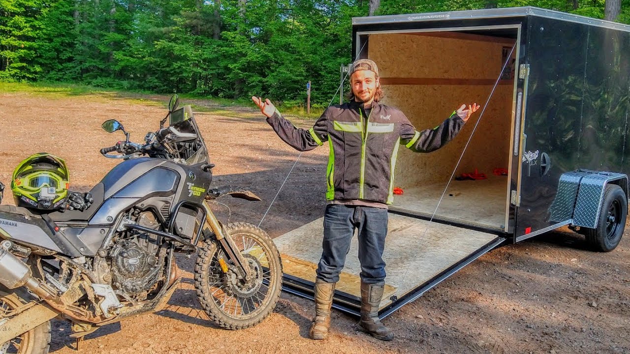 Why I Trailer My Tenere 700 | Perkinstown Motorized Trail - YouTube