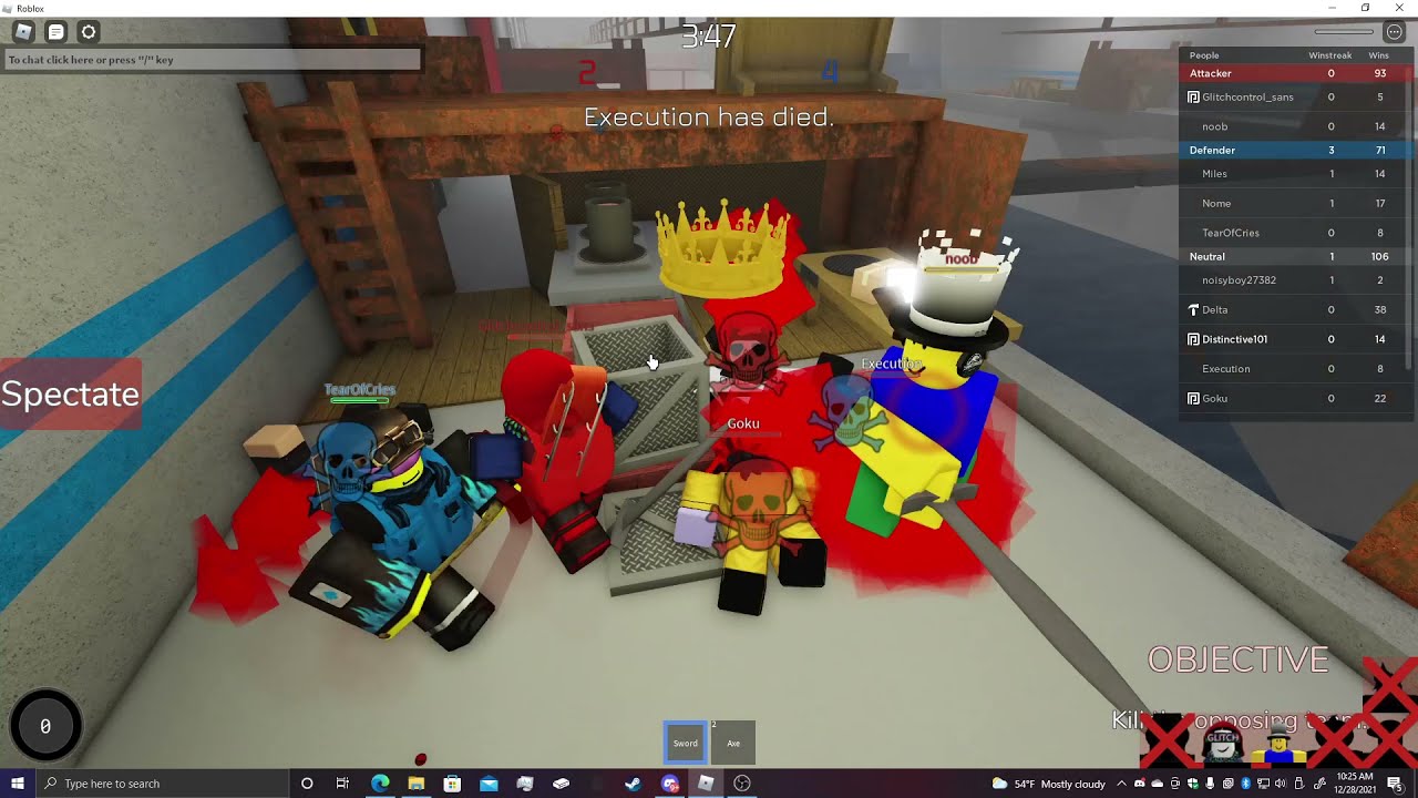Roblox (Moonlight Outbreak) Event (TDM) Rec. 1: Chaos for Crown - YouTube