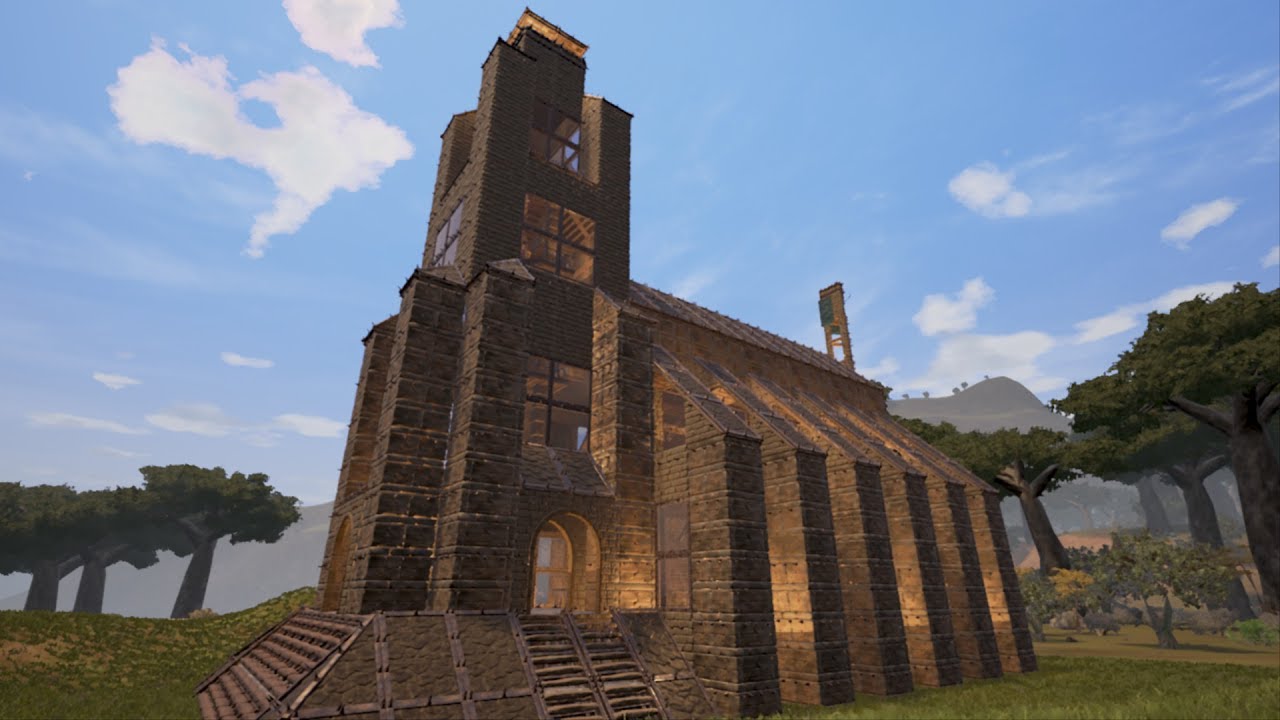 Conan Exiles - Building a chapel inspired by TES IV: Oblivion pt2 - YouTube