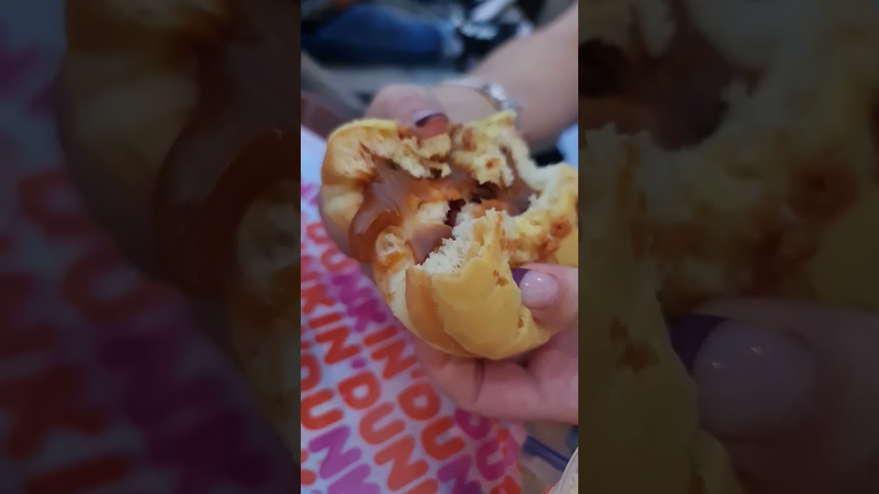 🍩DONUTS SMASH SLPASHH CARAMEL #donut #food #foodie - YouTube