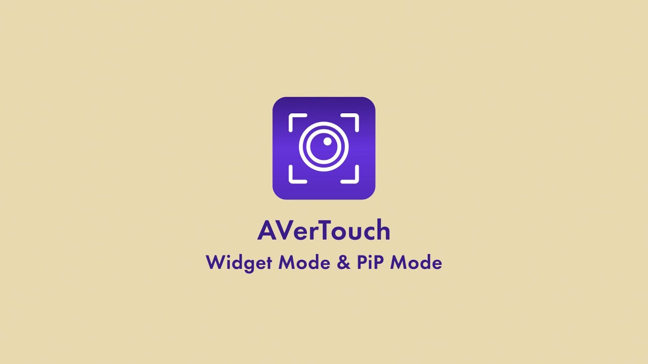 AVerTouch Widget & PiP Mode Video - YouTube