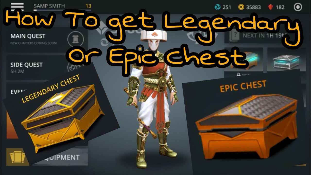 How to get Legendary or Epic chest very easily. || Shadow Fight 3 ...