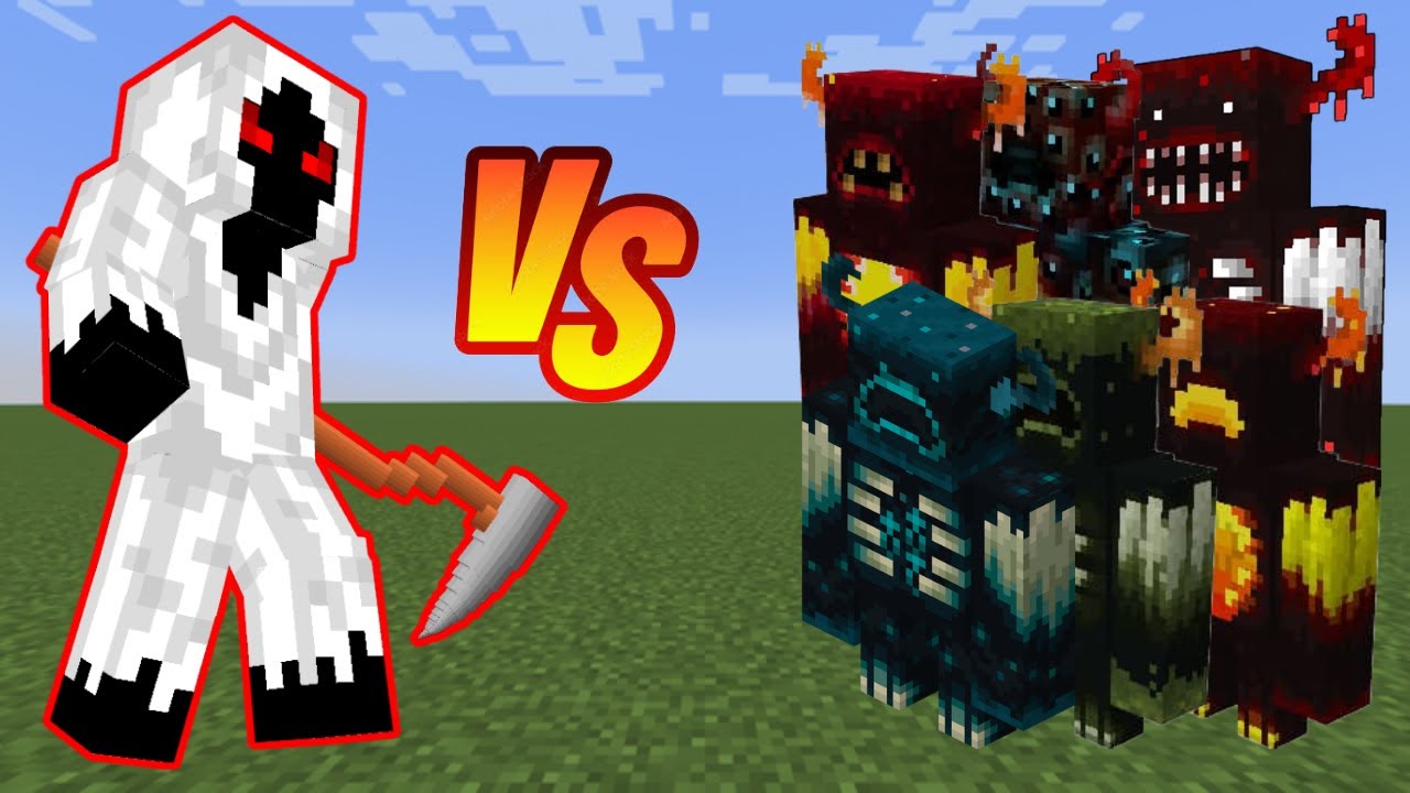 Entity 303 Vs Wardens Minecraft - YouTube