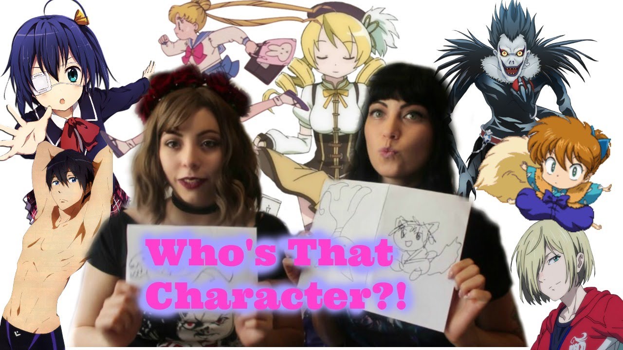 Who's That Anime Character?! (Anime drawing challenge!) - YouTube