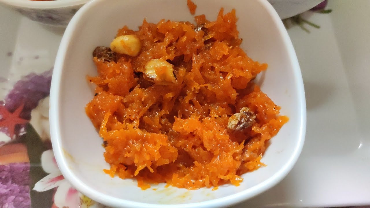 Super tasty carrot halwa making - YouTube