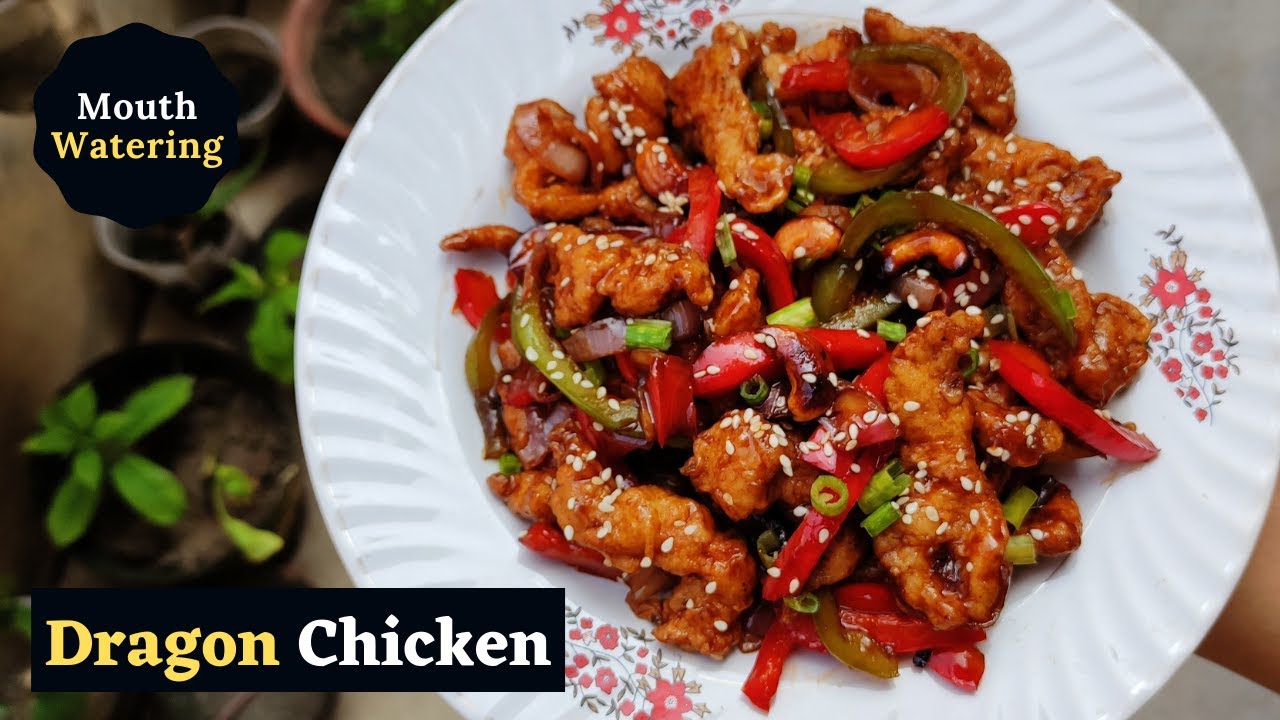 DRAGON CHICKEN || INDO CHINESE STARTER RECIPE || RESTAURANT STYLE ...
