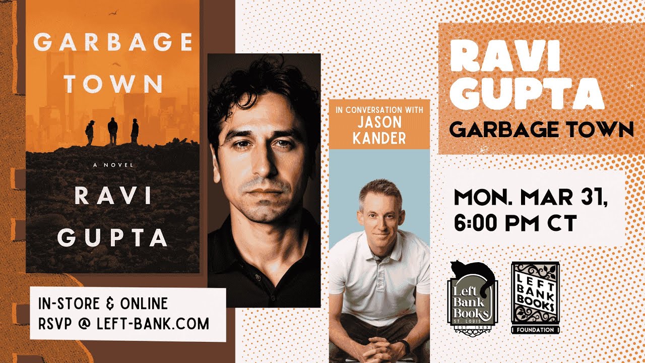 Left Bank Books presents Ravi Gupta in conversation with Jason Kander ...