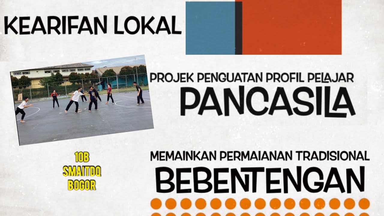 Bebentengan - Projek Pancasila - Kearifan Lokal - Permainan Tradisional ...