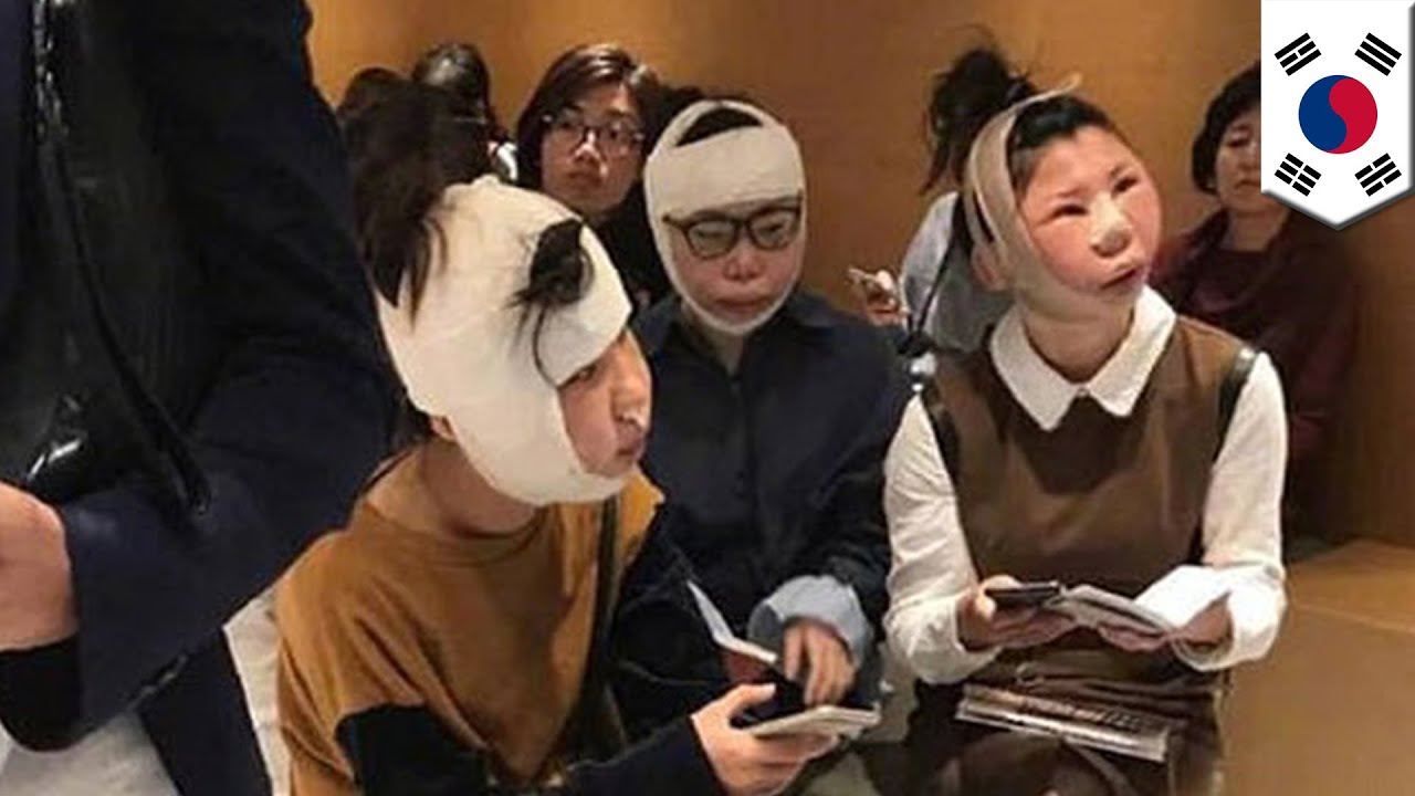 Plastic surgery gone wrong: Chinese women stuck at airport for not ...