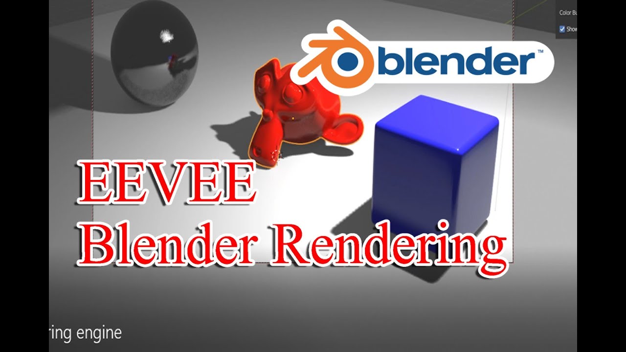 Blender 28 Beginner Tutorial Eevee Rendering Coding Tutorial