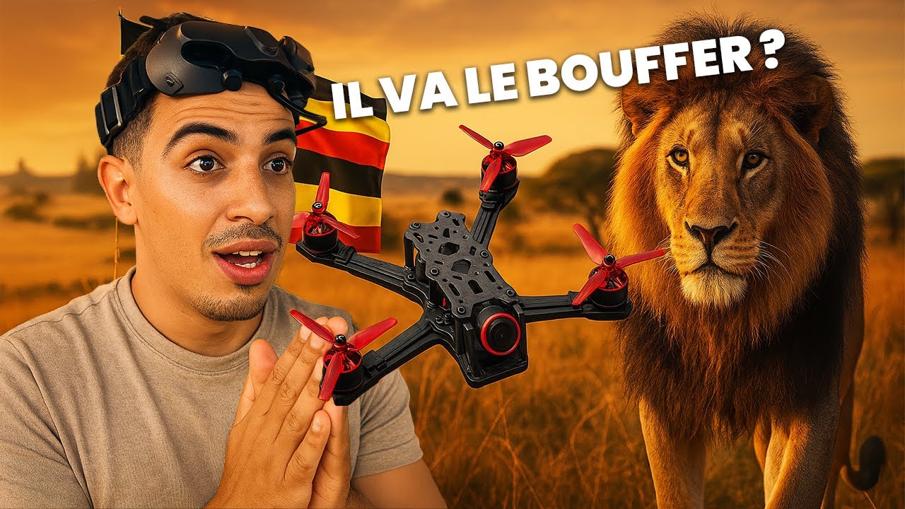 Flying With the Wildlife: FPV Drone Safari in Uganda - YouTube