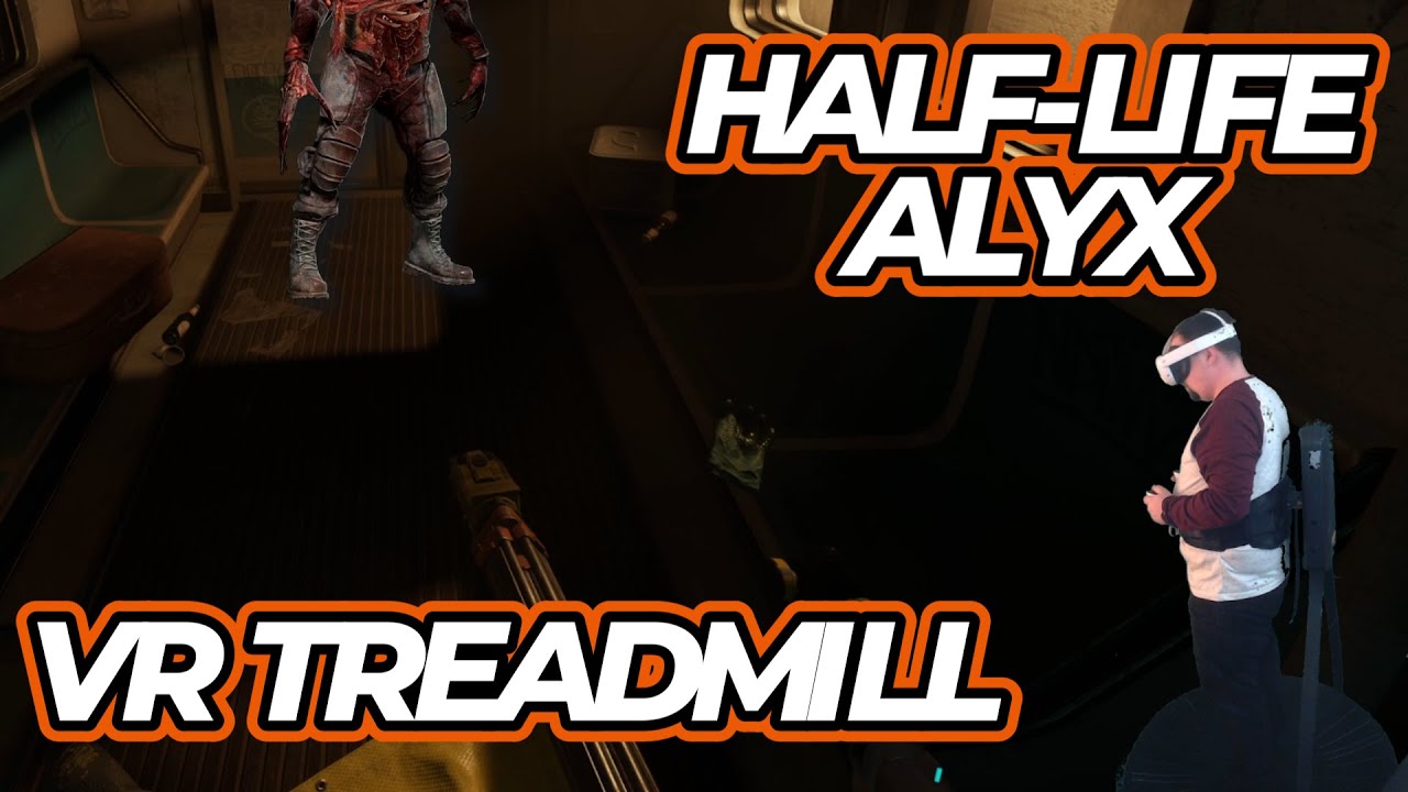 Immersive Vr Experience: Half Life Alyx On Treadmill! #vrgaming #vrtreadmill - YouTube