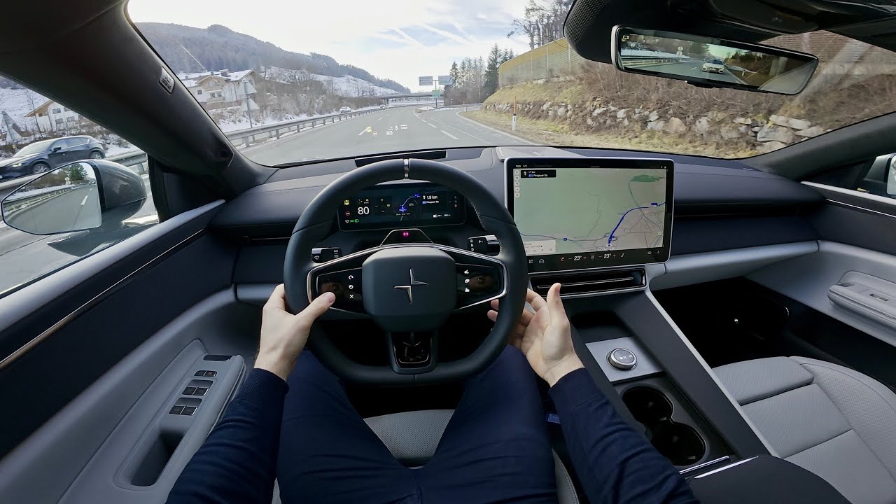 Driving Polestar 4 - No Comment! - YouTube