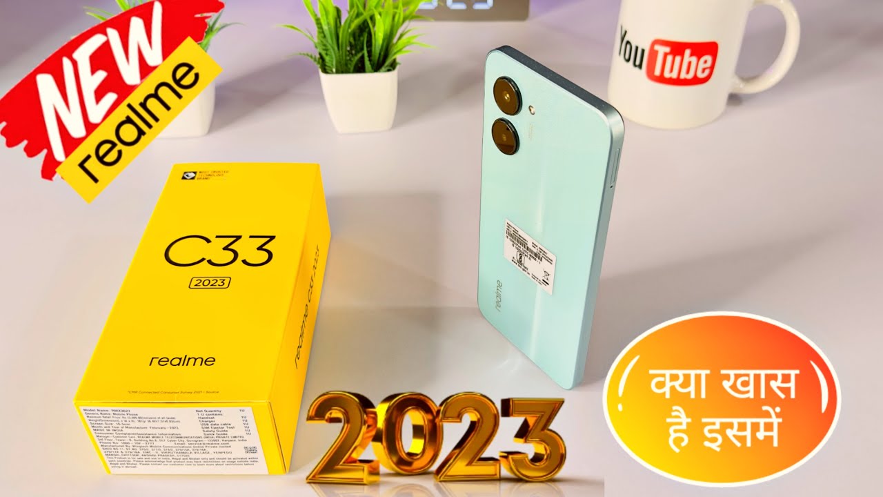 Realme C33 2023 4GB/128GB ⚡ Unboxing || Review || Camera ||Realme New ...